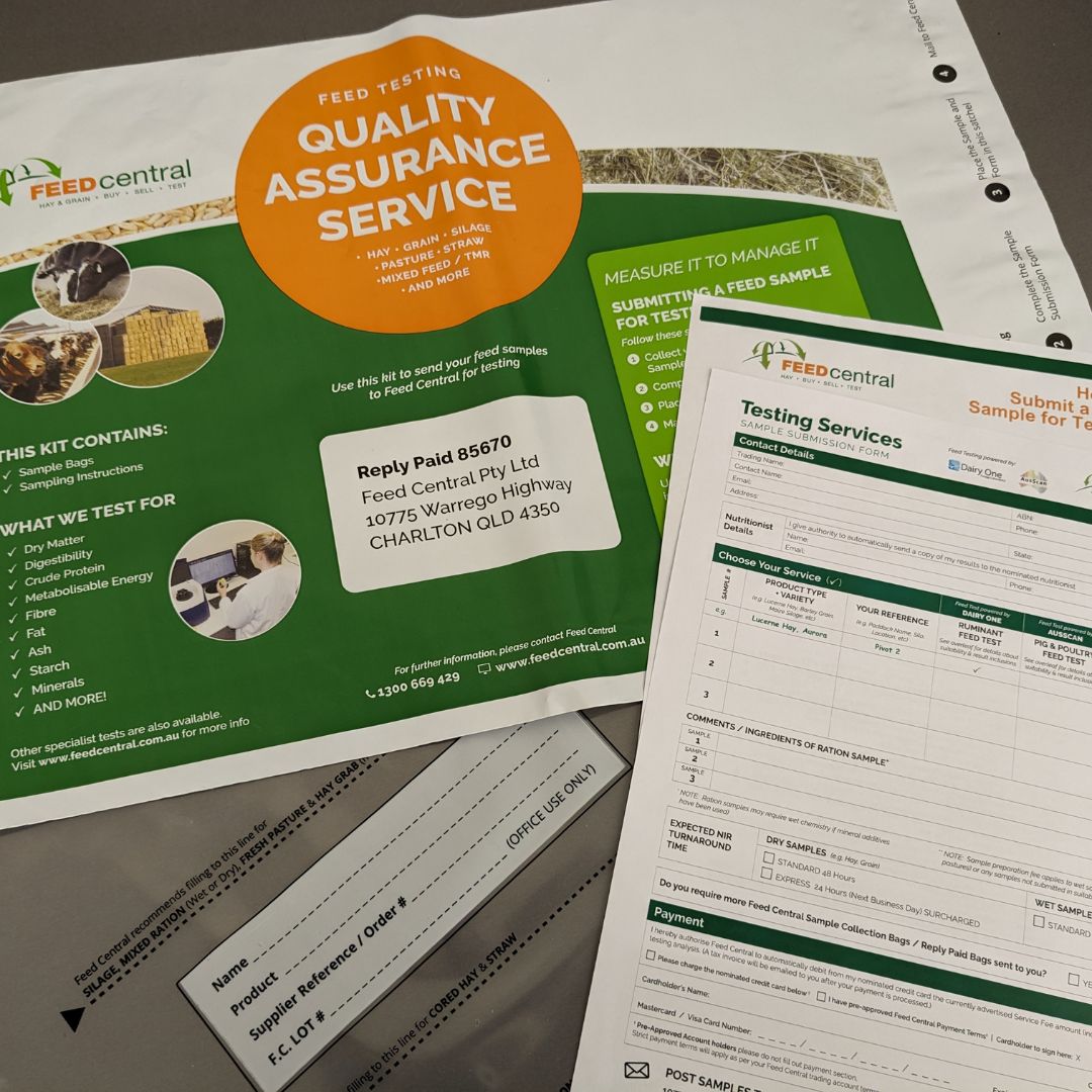 Buy Pre-Paid NIR Feed Test - HIGH MOISTURE SAMPLE 86894 in Charlton QLD ...